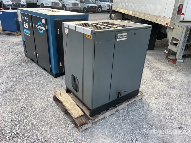 1999 Atlas Copco GA18 104 cfm Electric Air Compressor | Ritchie Bros ...