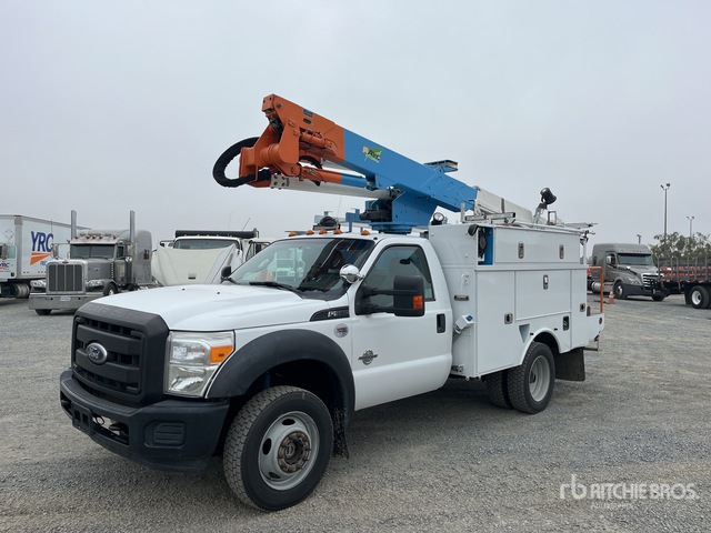2015 Altec AT37G 37 ft on 2015 Ford F-550 4x4 Bucket Truck | Ritchie ...