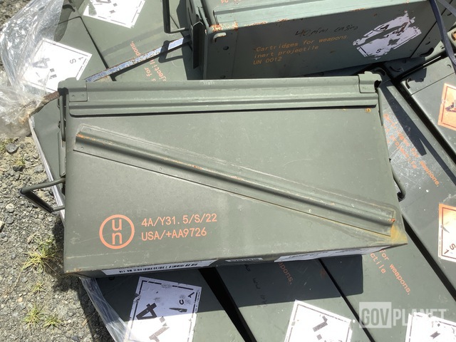 Surplus (26) PA120 Ammo Cans - For 40mm Cartridges in Butner, North ...