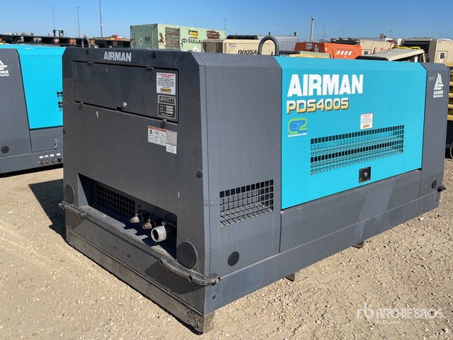 Airman PDS400S-6C3 400 cfm Skid-Mounted Air Compressor | Ritchie Bros ...