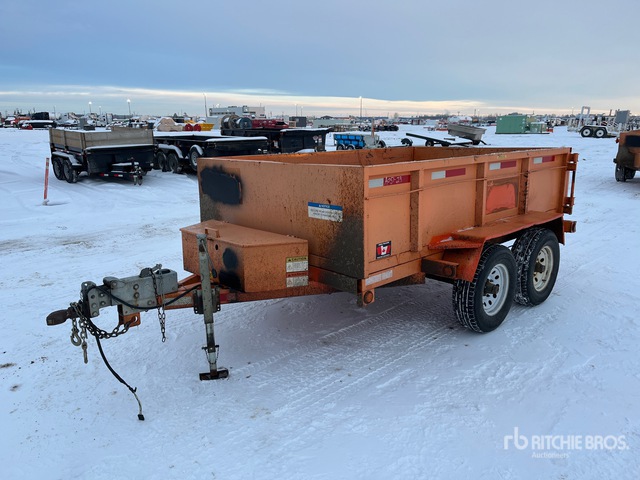 2017 MD DUMP 610 10 ft T/A Dump Utility Trailer | Ritchie Bros. Auctioneers