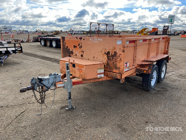 2016 MD DUMP 610 10 ft T/A Dump Utility Trailer | Ritchie Bros. Auctioneers