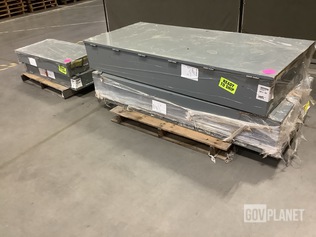 Surplus (2) Schneider HC3273WP Panelboards & (2) Schneider MH44WP ...