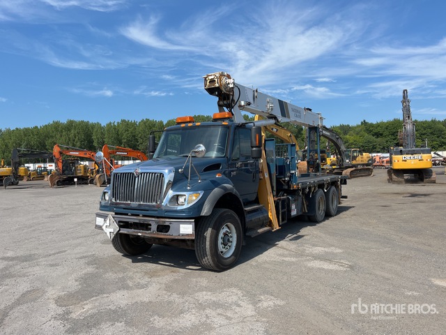 National 600E Straight Boom on 2006 International 7600 6x4 Boom Truck ...