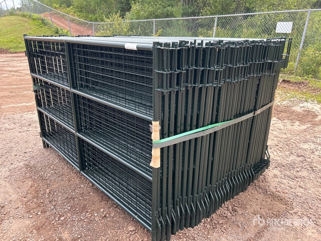 Quantity of (40) 2024 BYT MSPP07 7 ft Mesh Sheep Livestock Panel ...