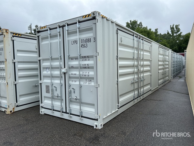 2024 Suihe NC-40HQ-2 40 ft One-Way High Cube Multi-Door Storage ...