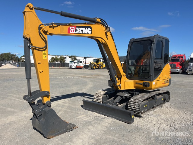2023 XCMG XE60DA Mini Excavator | Ritchie Bros. Auctioneers