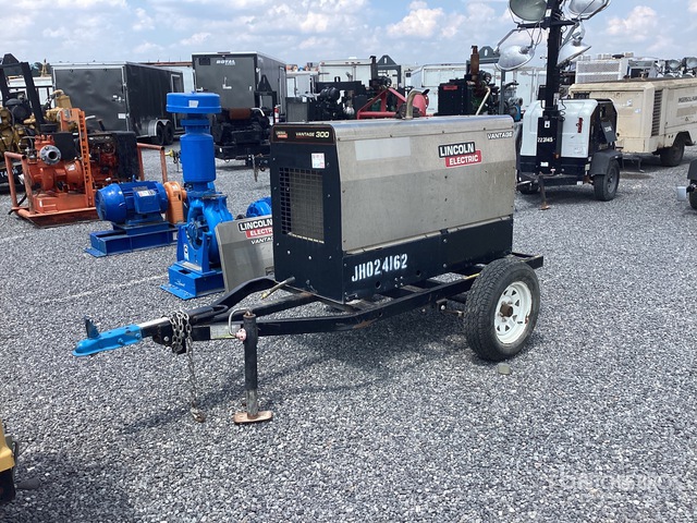 2018 Lincoln Vantage 300 Mobile Multi-Process Engine Driven Welder ...