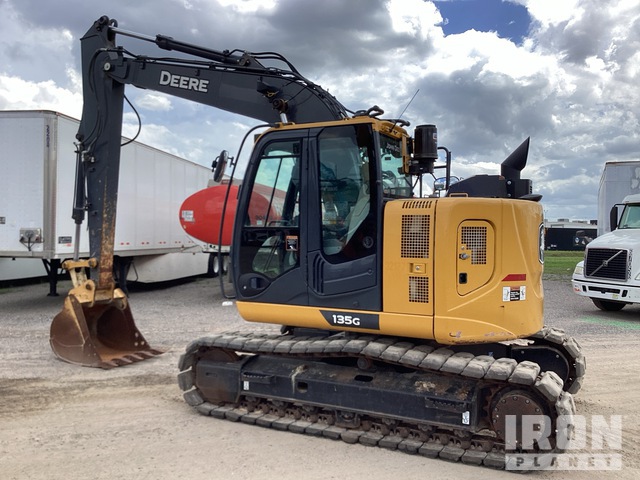 2021 John Deere 135G Tracked Excavator in Humble, Texas, United States ...