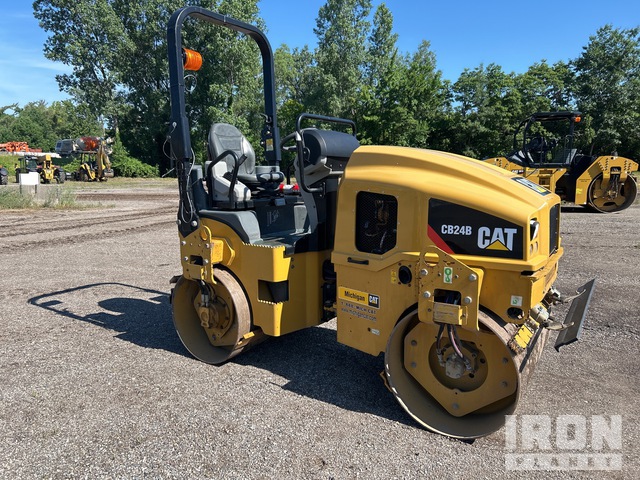 2019 Cat CB24B Double Drum Roller in Grand Rapids, Michigan, United ...