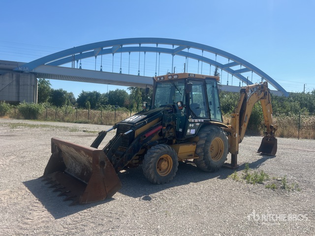 2005 Cat 428D 4x4 Chargeuse Pelleteuse 4x4 Retroexcavadora | Ritchie ...