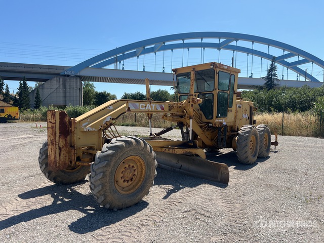 1990 Cat 12G Niveleuse Motor Grader | Ritchie Bros. Auctioneers