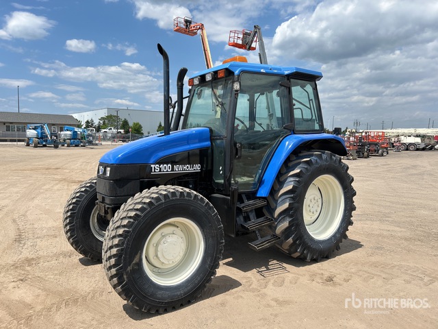 2003 New Holland TS100 4WD Tractor | Ritchie Bros. Auctioneers
