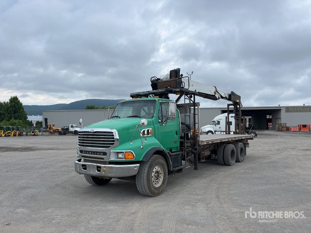 IMT 24562 5000 lb Knuckle Boom on 2004 Sterling LT9500 6x4 Boom Truck ...