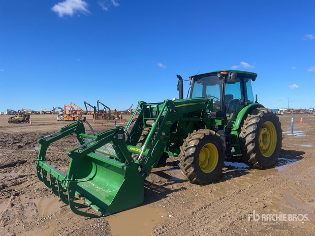 2021 John Deere 6120E 4WD Tractor | Ritchie Bros. Auctioneers