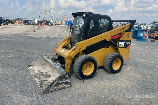 2017 Cat 262D Two-Speed High Flow XPS Skid Steer Loader | Ritchie Bros ...