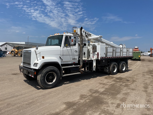 Telelect on 1991 Freightliner 6x4 Digger Derrick Truck | Ritchie Bros ...