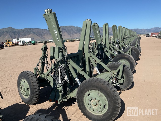 Surplus Gichner Mobilizers Transportable Shelter Lift Dolly in Doyle ...