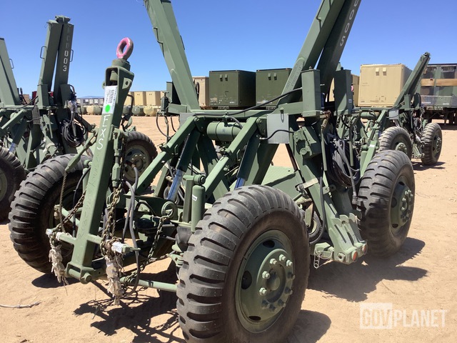 Surplus Gichner Mobilizers Transportable Shelter Lift Dolly in Doyle ...