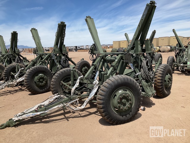 Surplus Gichner Mobilizers Transportable Shelter Lift Dolly in Doyle ...