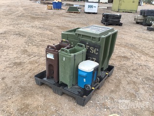 Surplus (2) Insulated Beverage Transporters, (1) Cooler & (1) Ice Chest ...