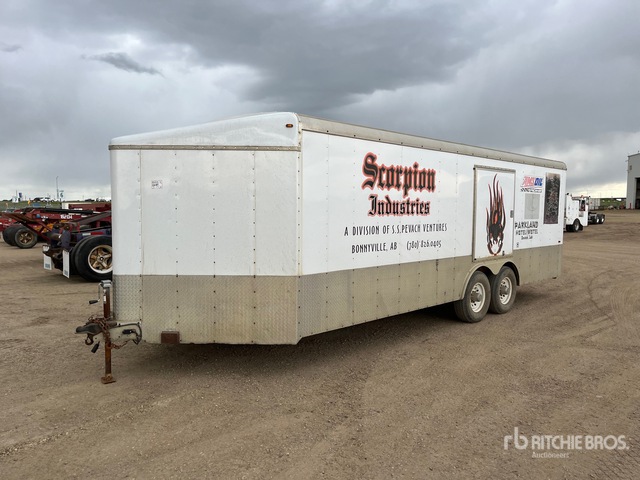 2008 Agassiz 22 ft T/A Enclosed Trailer | Ritchie Bros. Auctioneers