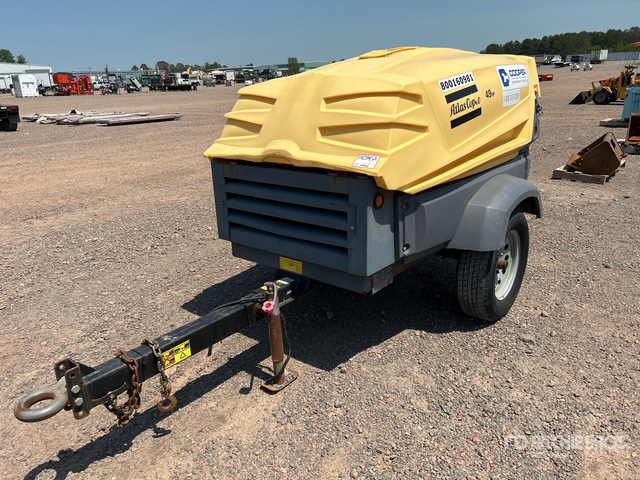 2017 Atlas Copco XAS 185 185 cfm Mobile Air Compressor | Ritchie Bros ...