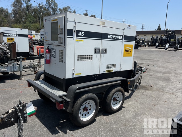 2019 Multiquip DCA-45SSIU4F 36 kW Mobile Generator Set in Carson ...