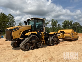 2018 MTS 3630T Track Tractor w/ MTS 4 Wheel Ejector Pull Scraper in Bay ...