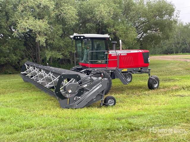 2014 Massey Ferguson WR9740 30 ft Swather Windrower | Ritchie Bros ...