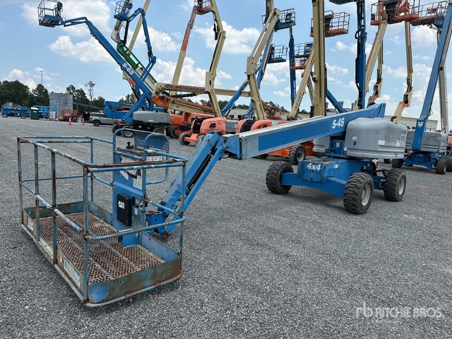 2014 Genie S45 4WD Diesel Telescopic Boom Lift | Ritchie Bros. Auctioneers
