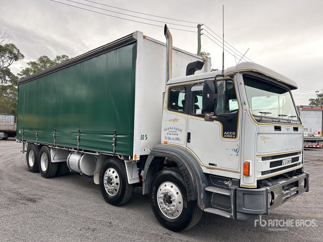 2003 Iveco ACCO 2350G 8x4 Twin-Steer Tautliner Truck | Ritchie Bros ...