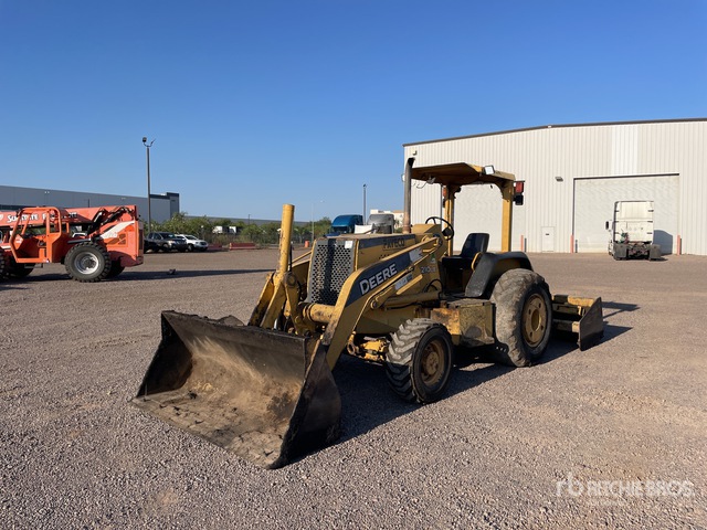 2000 John Deere 210LE 4x4 Landscape Loader | Ritchie Bros. Auctioneers
