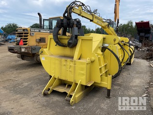Colmar B5500 12 ton/hr fits a roll-off truck/trailer Scrap Baler in ...