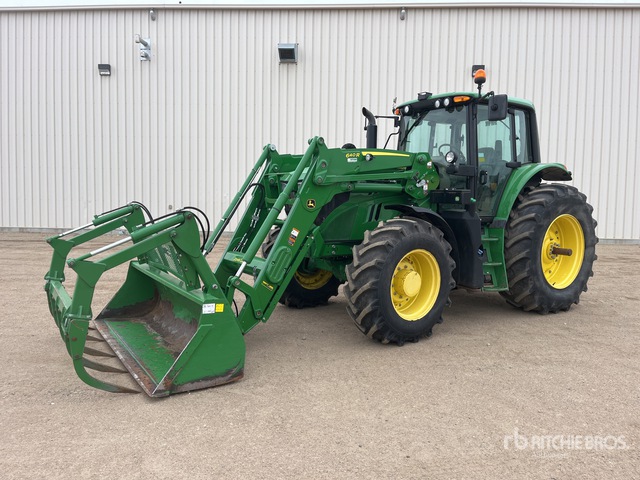 2017 John Deere 6155M 4WD Tractor | Ritchie Bros. Auctioneers