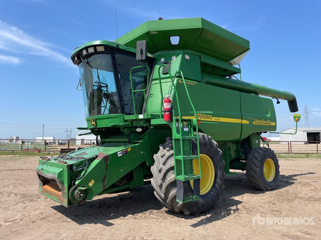 2003 John Deere 9750 STS Premium Combine Harvester | Ritchie Bros ...