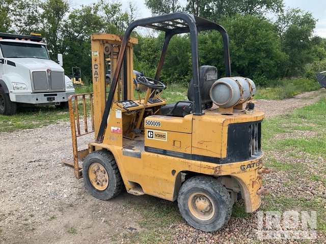 1980 Cat V35C 3250 lb Pneumatic Tire Forklift in Grimes, Iowa, United ...