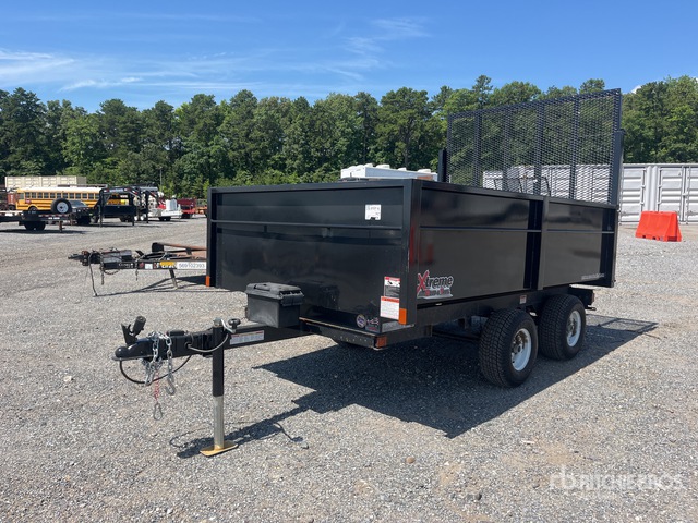 2023 Extreme XRT-424 24 ft T/A Dump Utility Trailer | Ritchie Bros ...