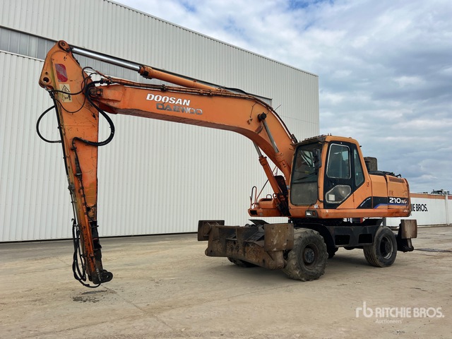 2007 Daewoo Solar 210-W -V Pelle De Manutention Wheel Material Handler ...