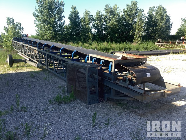 36 in x 61 ft Portable Stacking Conveyor in Marietta, Ohio, United ...