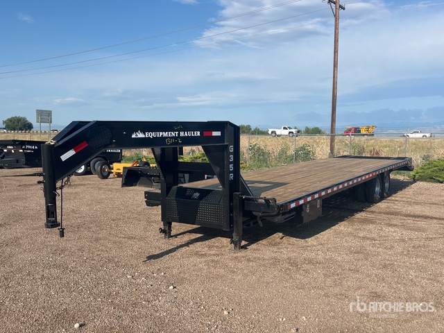 2024 Industrias America G35R 35 ft T/A Gooseneck Equipment Trailer ...