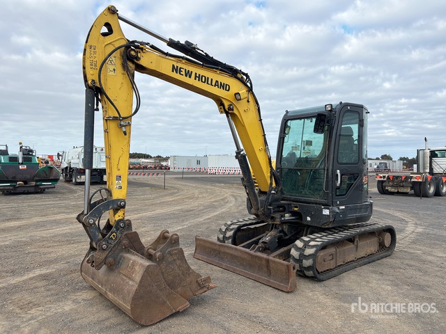New Holland E60C Tracked Excavator | Ritchie Bros. Auctioneers