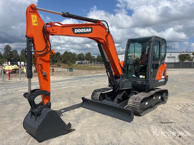 2022 Doosan DX60E-9CN ACE Mini Excavator | Ritchie Bros. Auctioneers