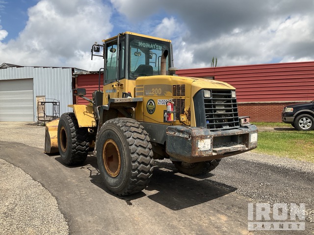 2005 Komatsu WA200-5 Wheel Loader in Cochran, Georgia, United States ...