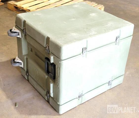 Surplus (4) Military Field Desks, (1) Barracks Trunk Locker & Other ...