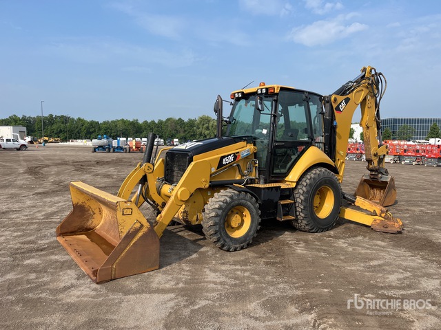 2018 Cat 450F 4x4 Backhoe Loader | Ritchie Bros. Auctioneers