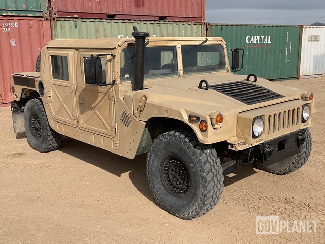 2009 AM General M1165A1 HMMWV 4 Door Hard Top w/Truck Body in Yermo ...