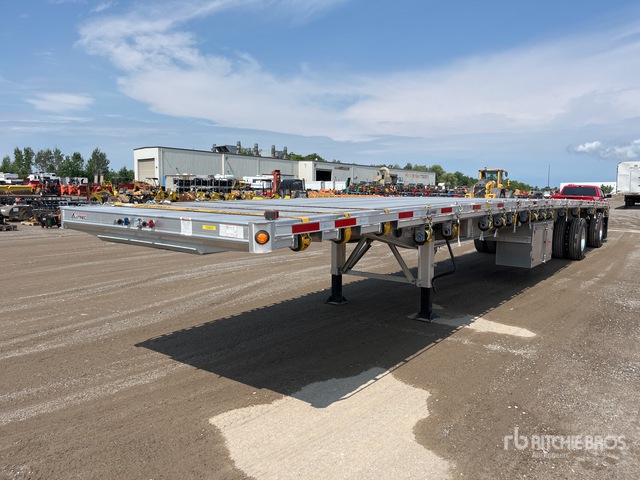 2025 Alutrec 102B1 53 ft T/A Flatbed Trailer | Ritchie Bros. Auctioneers