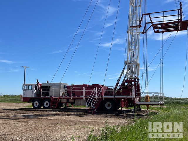1980 Cardwell Twin-Steer 8X4 Well Service Rig in Oxbow, Saskatchewan ...