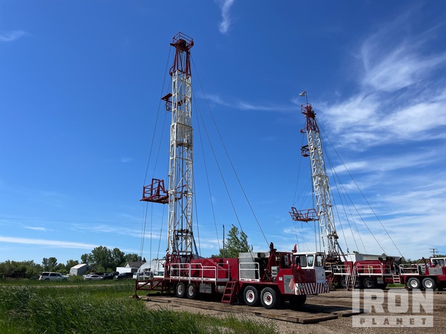 1980 Cardwell Twin-Steer 8X4 Well Service Rig in Oxbow, Saskatchewan ...